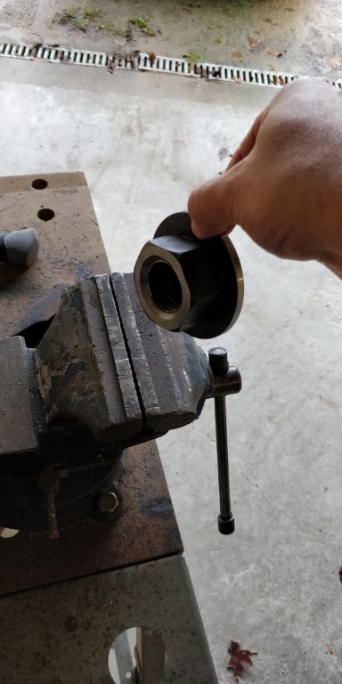 Precision metal chuck faceplate for a wood lathe - HomemadeTools.net