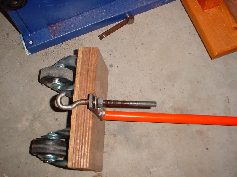 Machine moving rolling lever - HomemadeTools.net