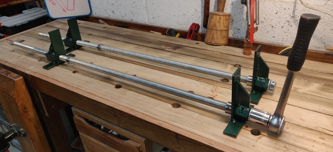 Long Screw Clamps - HomemadeTools.net