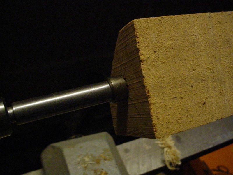 Wood lathe drive center - HomemadeTools.net