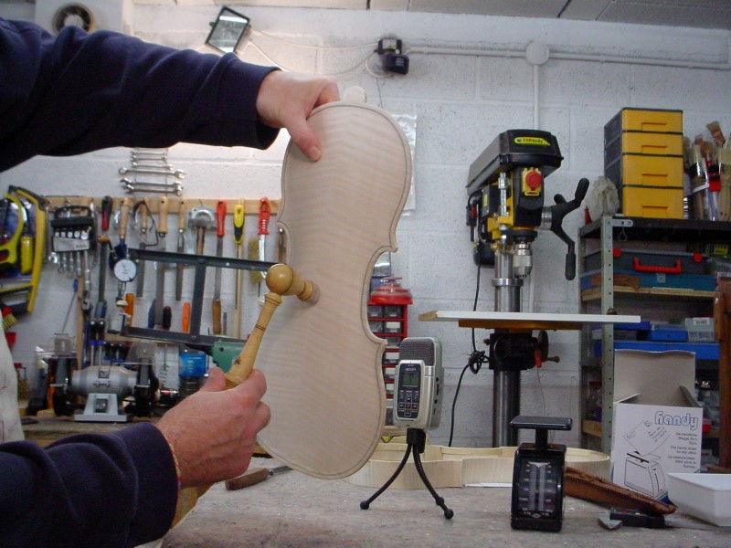 Tap tuning Hammer - HomemadeTools.net