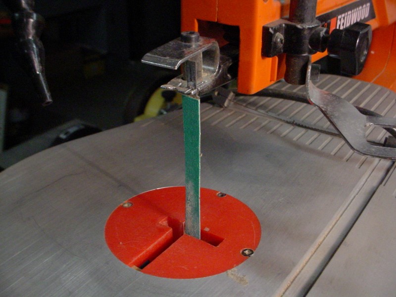 Scroll saw sanding blade - HomemadeTools.net